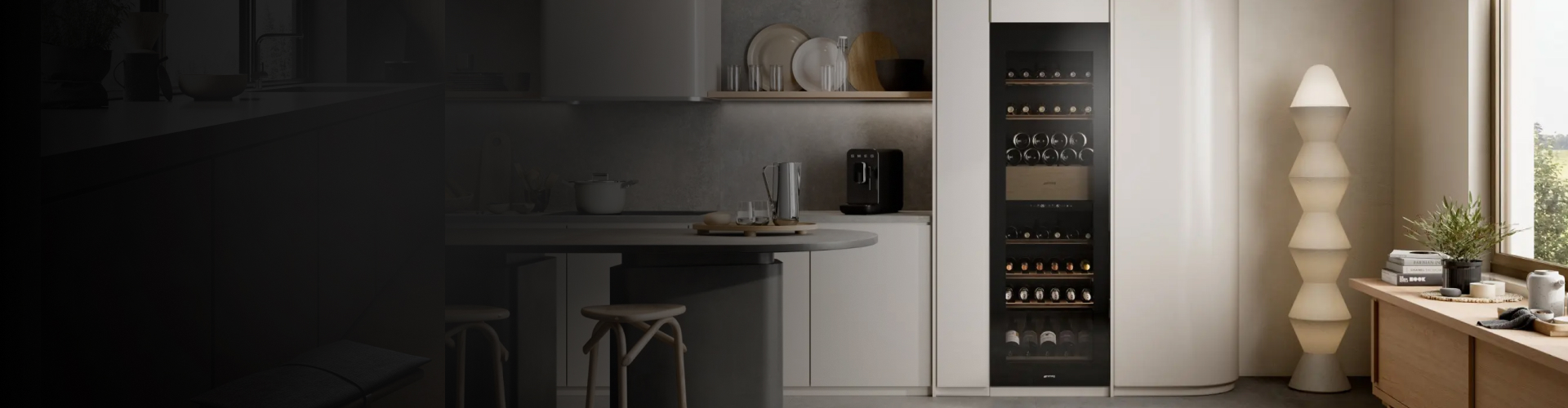 Винные шкафы SMEG: элегантные решения для хранения и охлаждения